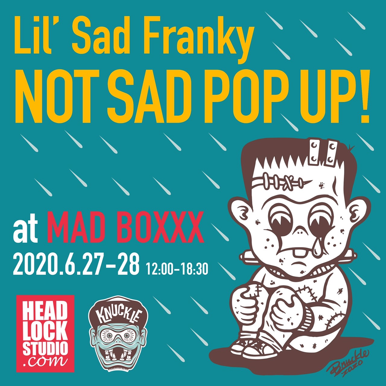 NOT SAD POP UP! | HEADLOCKSTUDIO